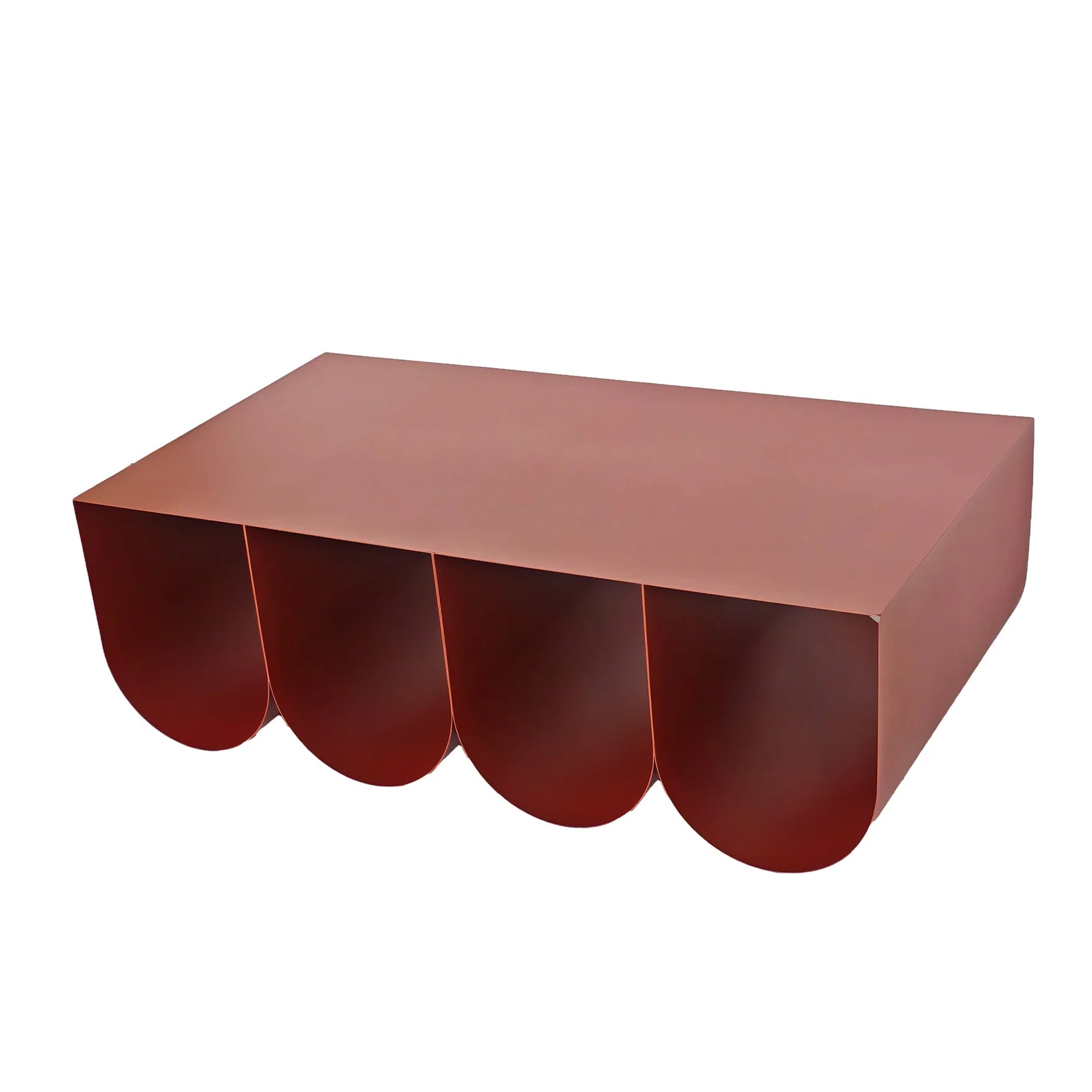 Webster Coffee Table - Burgundy Red – Essencia Interiors